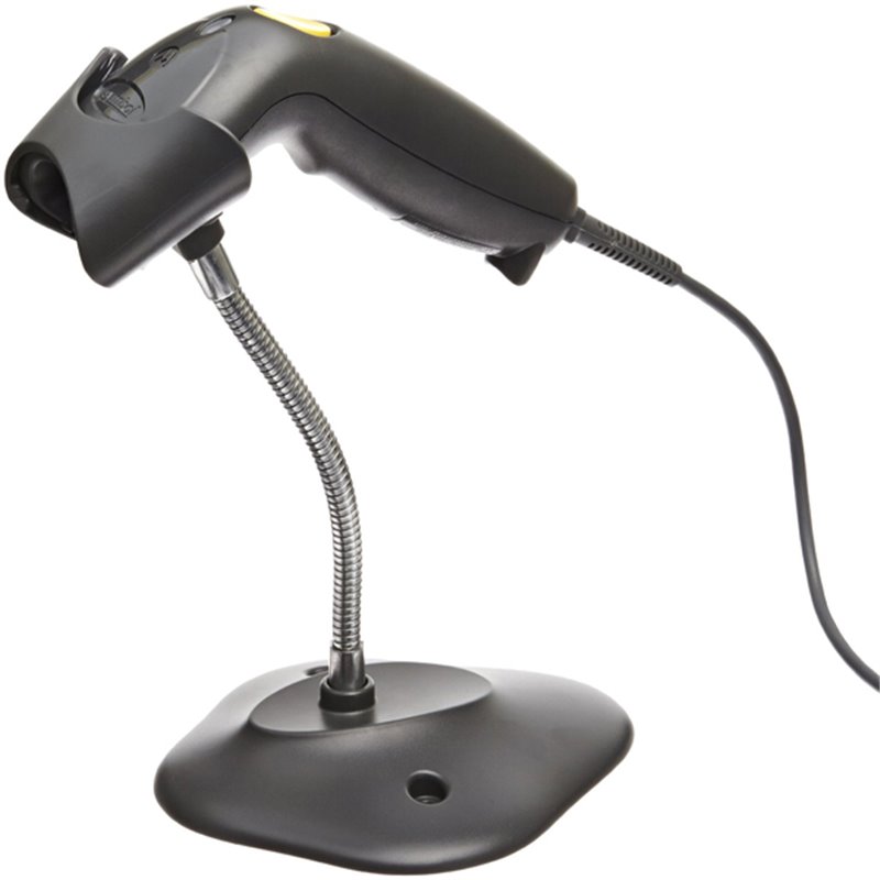 LECTOR DE CODIGO DE BARRA ZEBRA LS203 LASER 1D NEGRO ALCANCE NORMAL C ...
