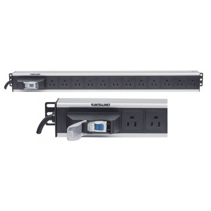 BARRA INTELLINET PDU 12 CONTACTOS 1.5U RACK/GABINETE SWITCH