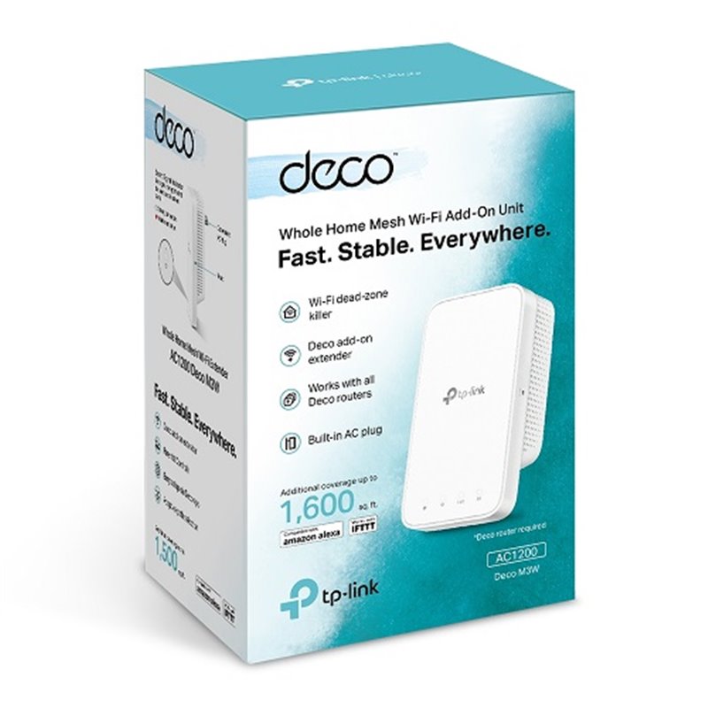 EXTENSOR TP-LINK MESH DECO M3W AC1200 SOLO FUNCIONA COMO EXTENSOR Y ...