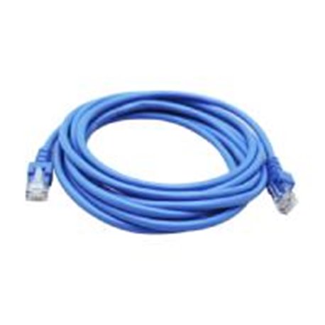 CABLE DE RED RJ45 GHIA 3 MTS 9 PIES PATCH CORD CAT 5E UTP AZUL 100COBRE